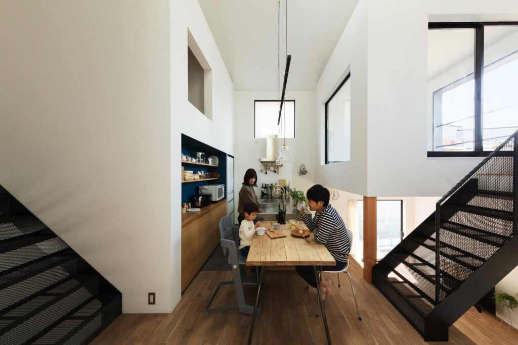 YYAA Create a Tiered Series of Living Spaces in this Japanese Home
